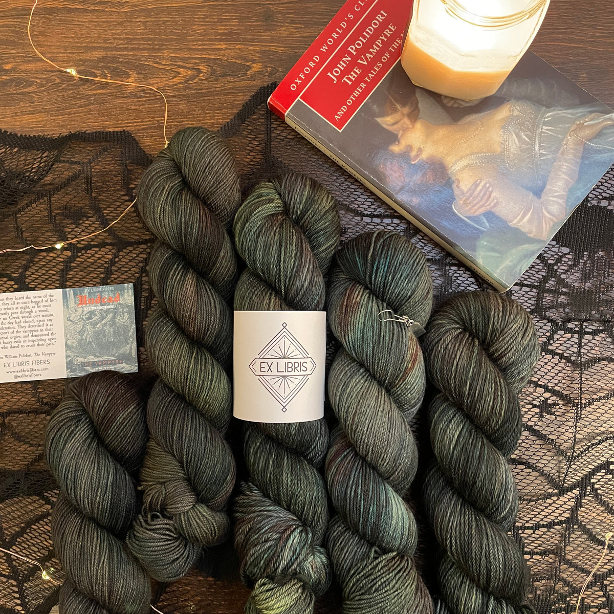 The Vampyre - vol. 3 of the Undead yarn and book club – Ex Libris Fibers