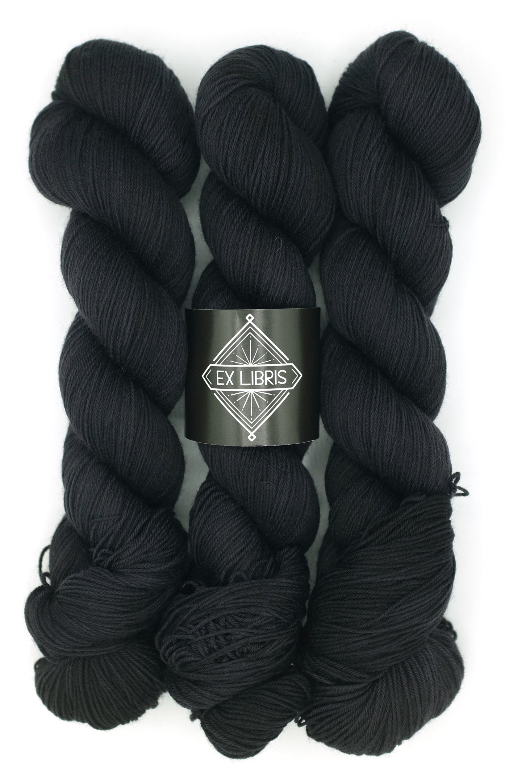 Aniline Black -- Solnit Base (Sock) – Ex Libris Fibers
