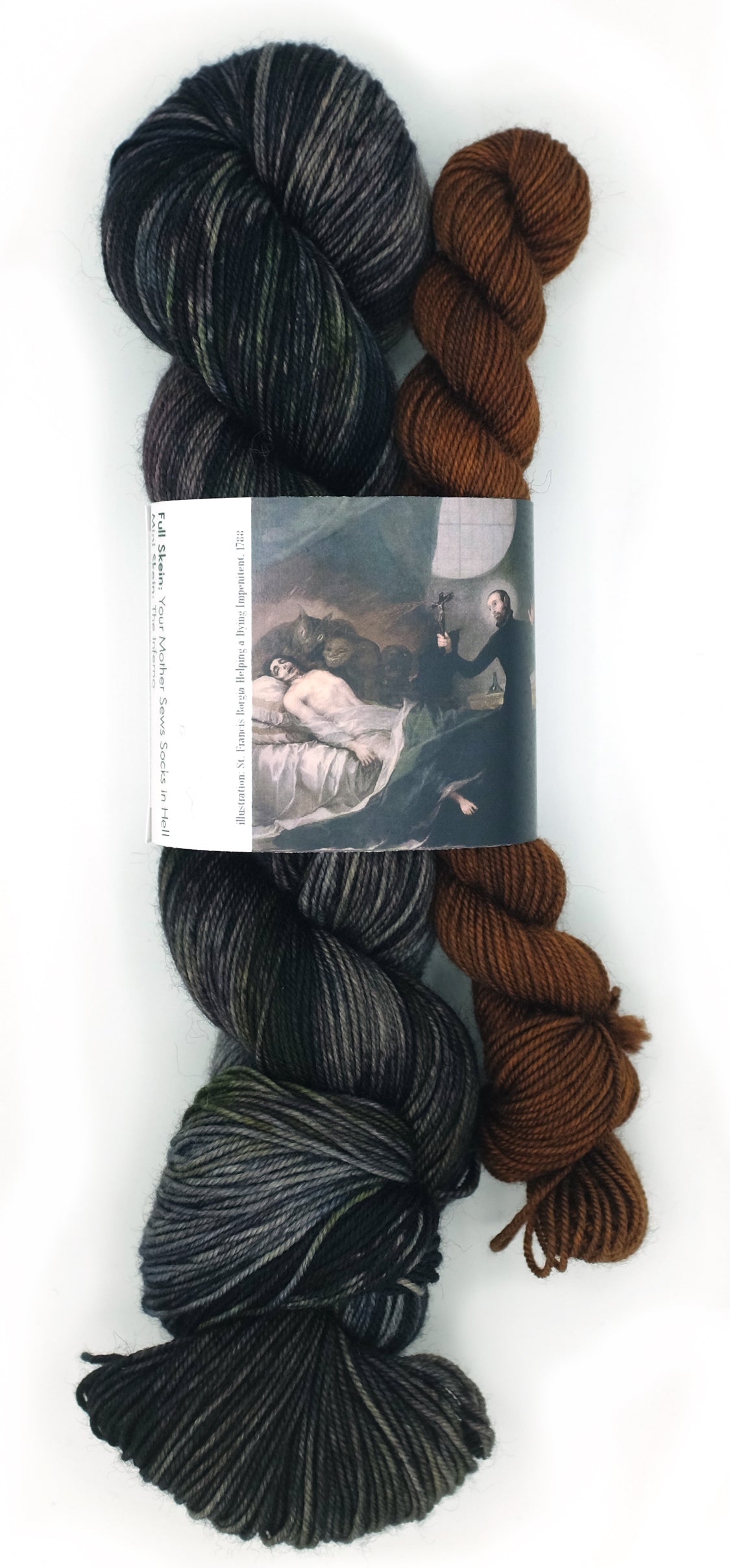 The Exorcist Sock Set - Yak Sock – Ex Libris Fibers
